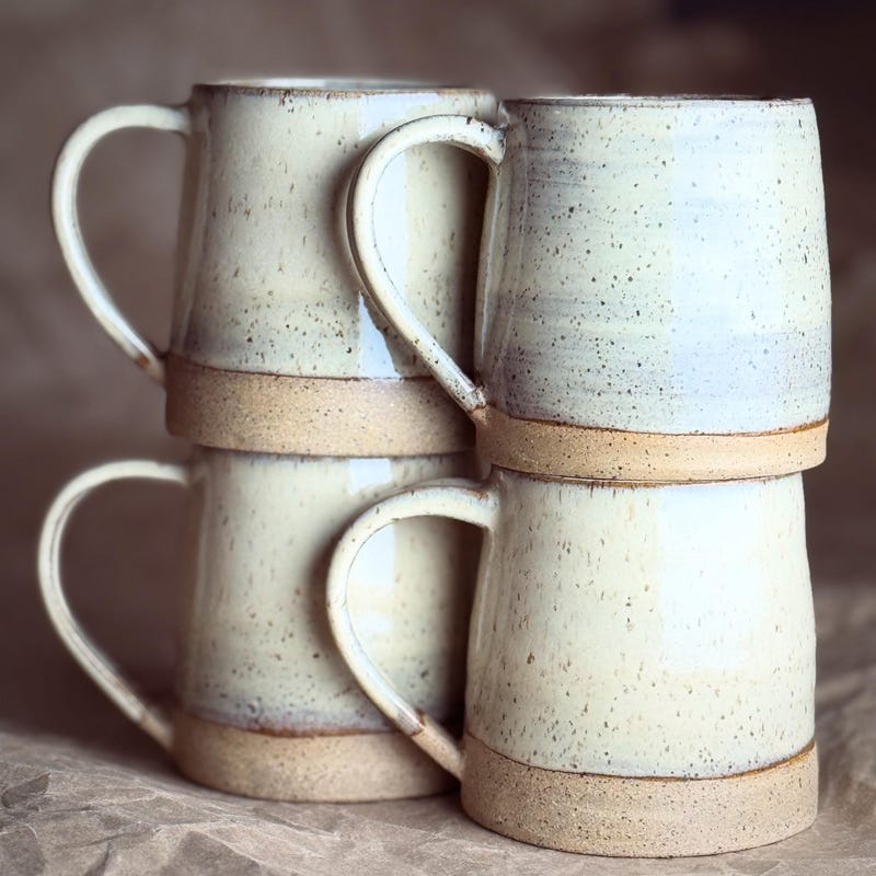 Wide Base Mug - Etsy