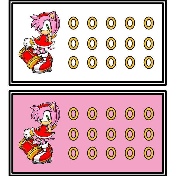 Sonic the Hedgehog Reward Chart - Etsy