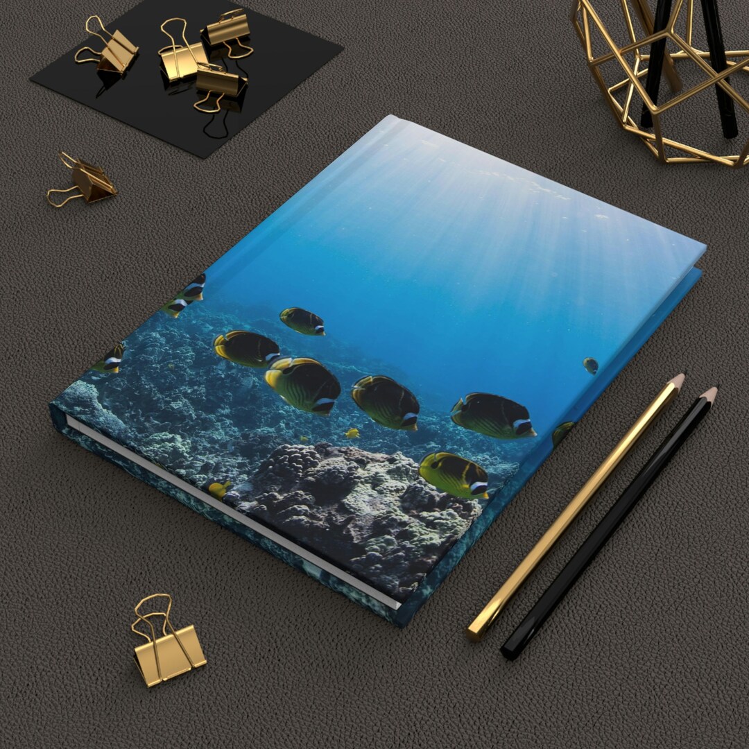 Tropical Fish Hardcover Journal Matte - Etsy