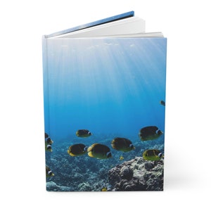 Tropical Fish Hardcover Journal Matte - Etsy