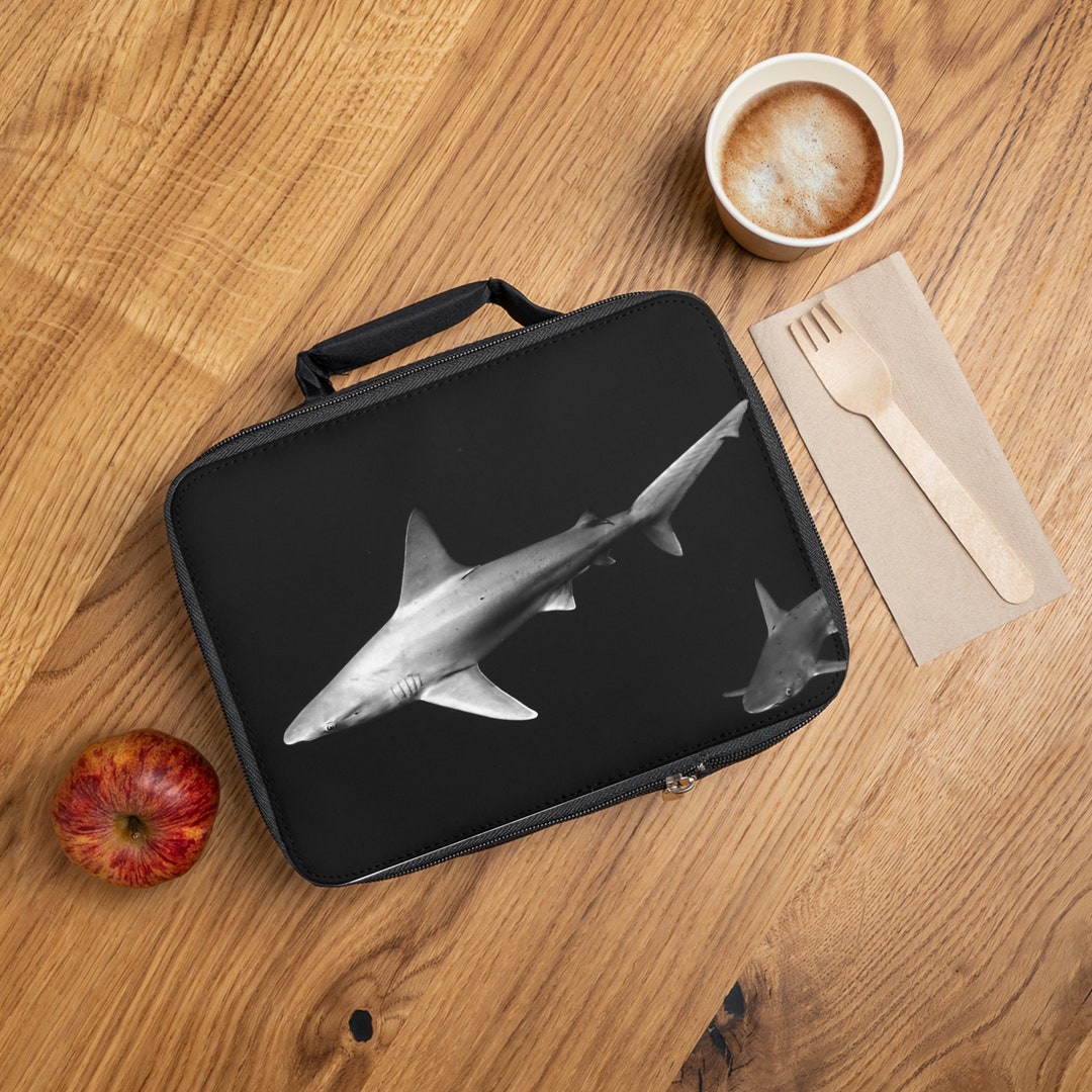 Shark Print Lunch Bag - Etsy