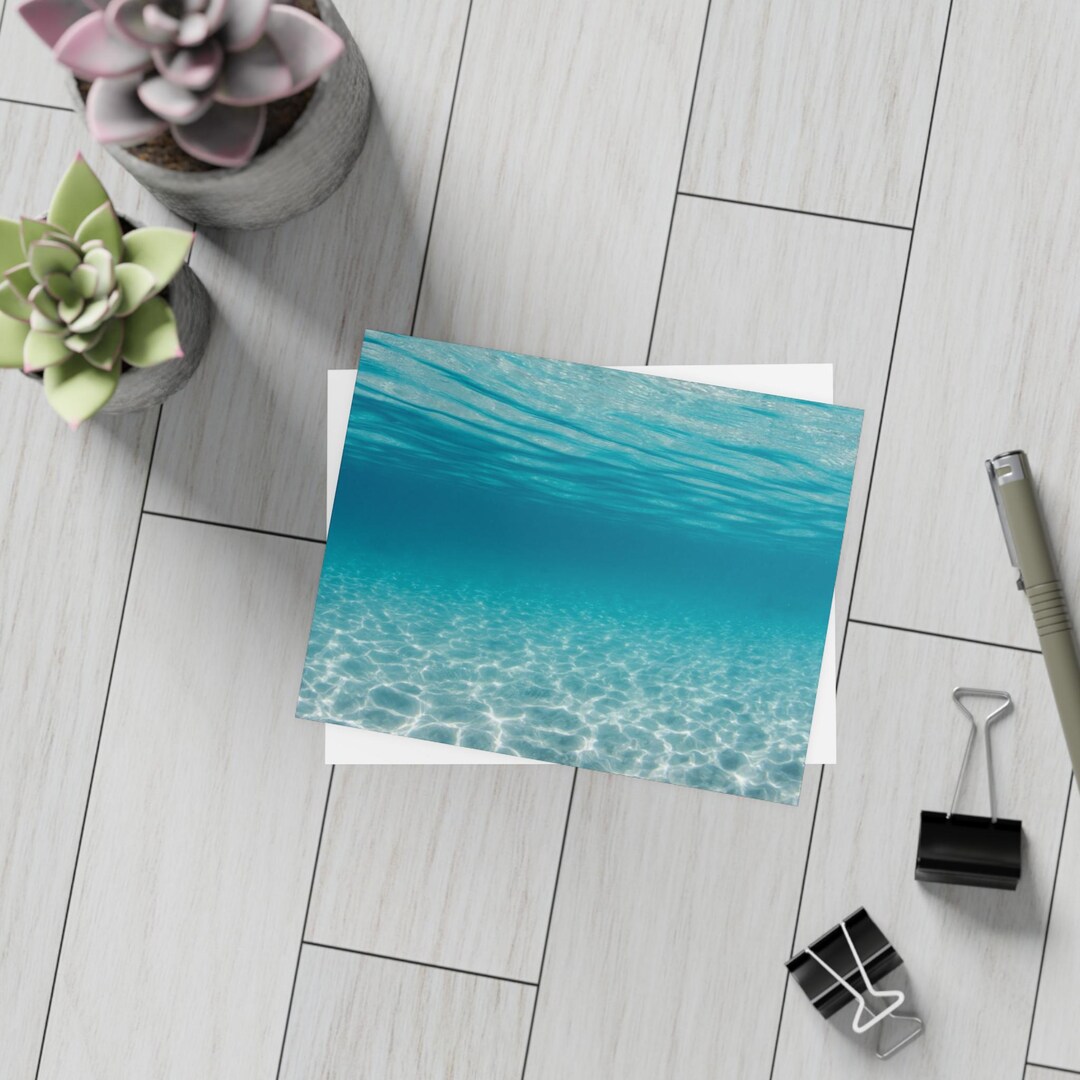 Ocean Print Postcard Bundles (envelopes Included) - Etsy