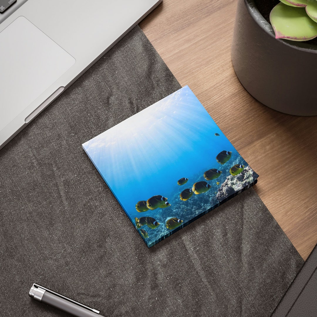 Tropical Fish Print Post-it® Note Pads - Etsy