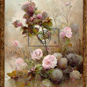 Fine Art Textures Floral Overlay Photoshop Overlays Floral - Etsy
