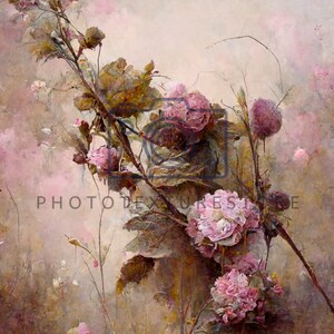 Fine Art Textures Floral Overlay Photoshop Overlays Floral - Etsy