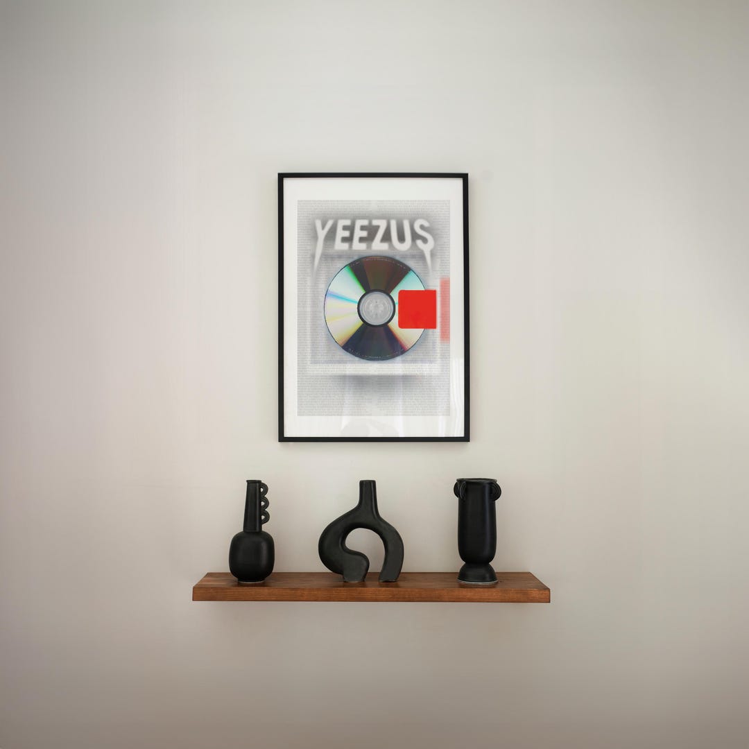 Yeezus | Kanye West | 11x14 Inch Premium Wall Art Print | Album Poster - Etsy