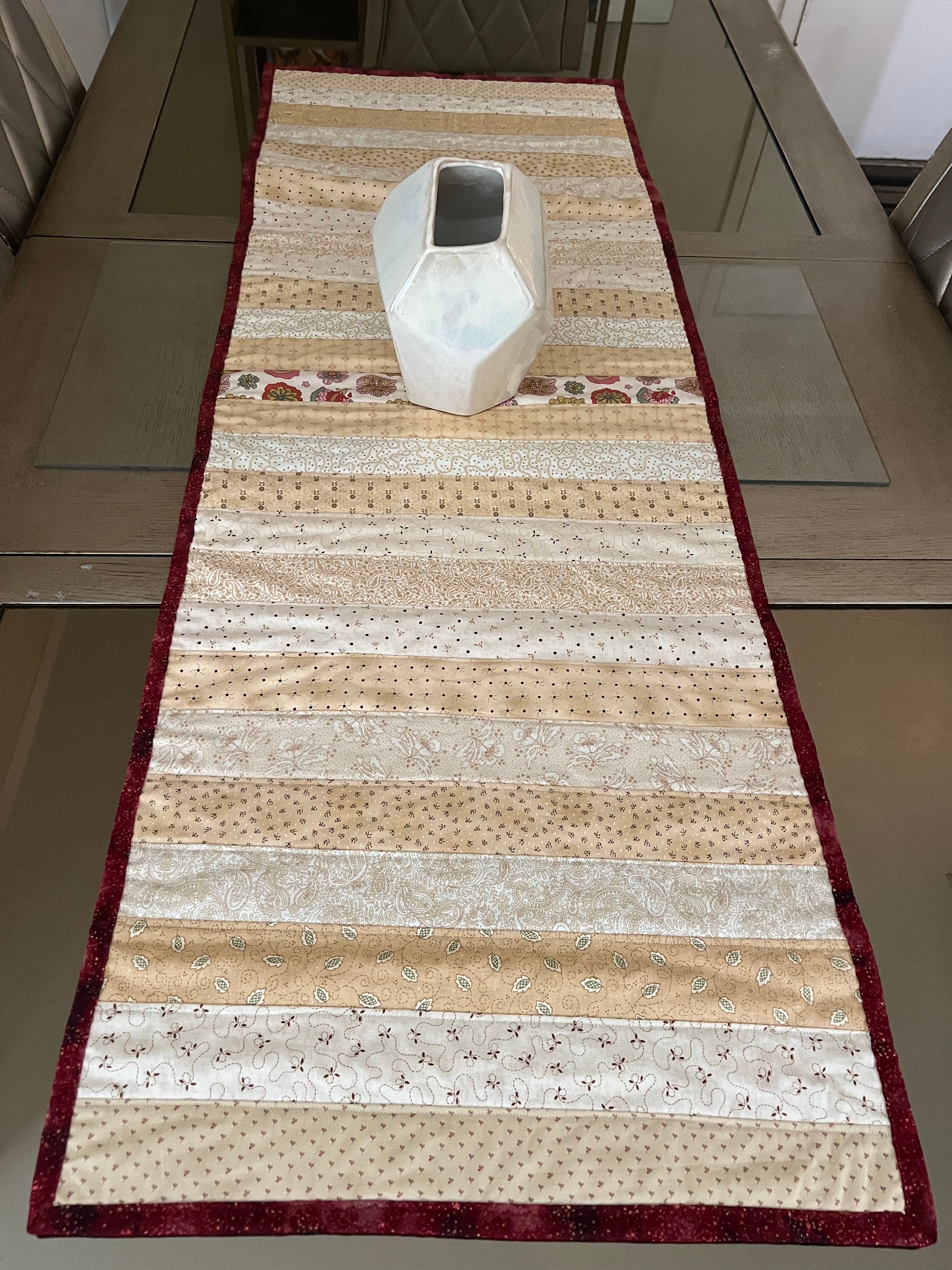 Reversible Handmade Table Runner - Etsy