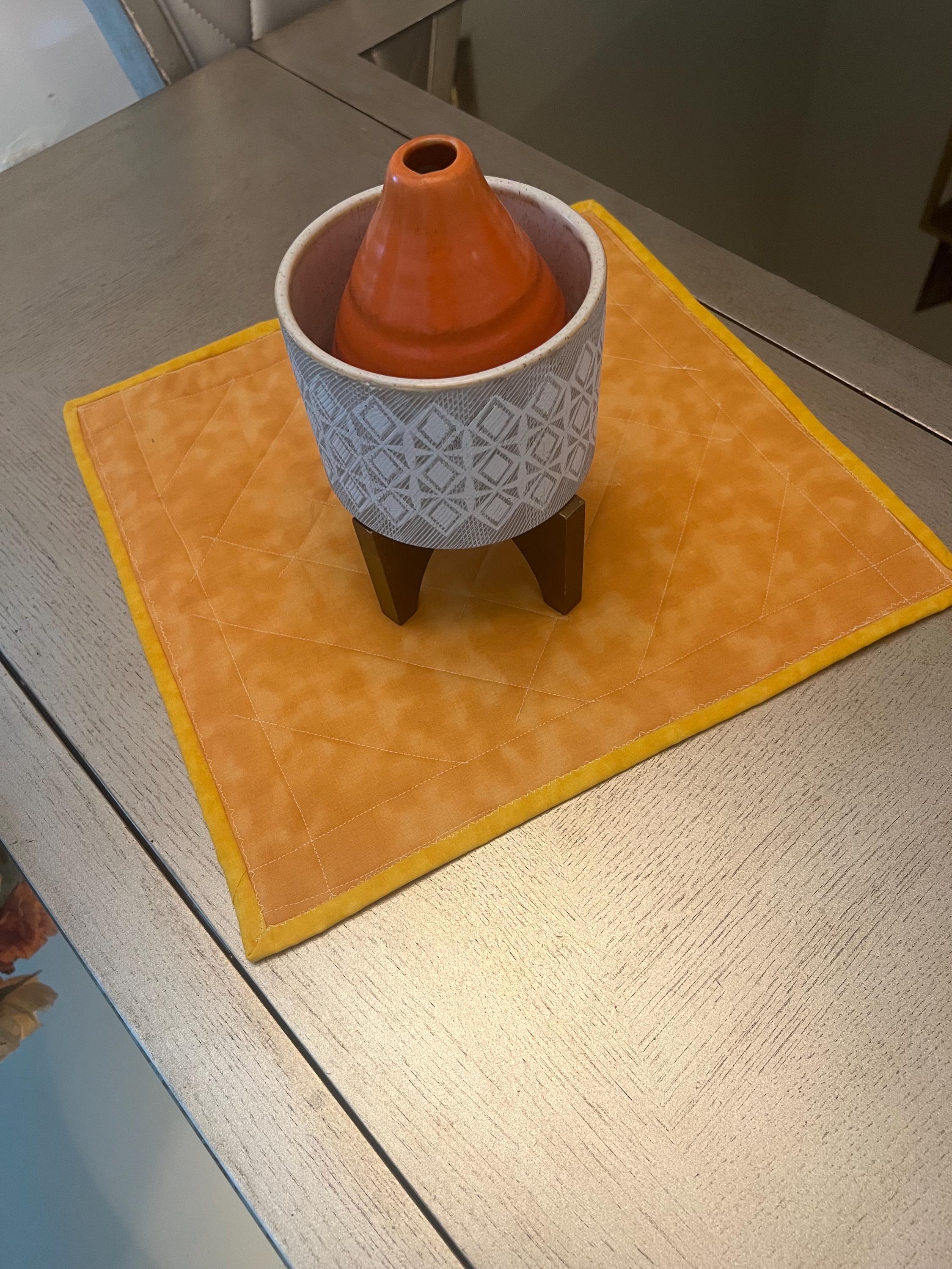 Thanksgiving Quilted Table Topper - Etsy