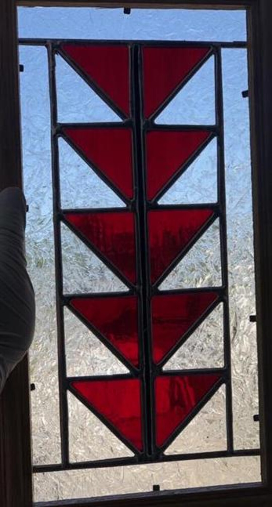 Sturgeon Back Design - Stained Glass - Etsy