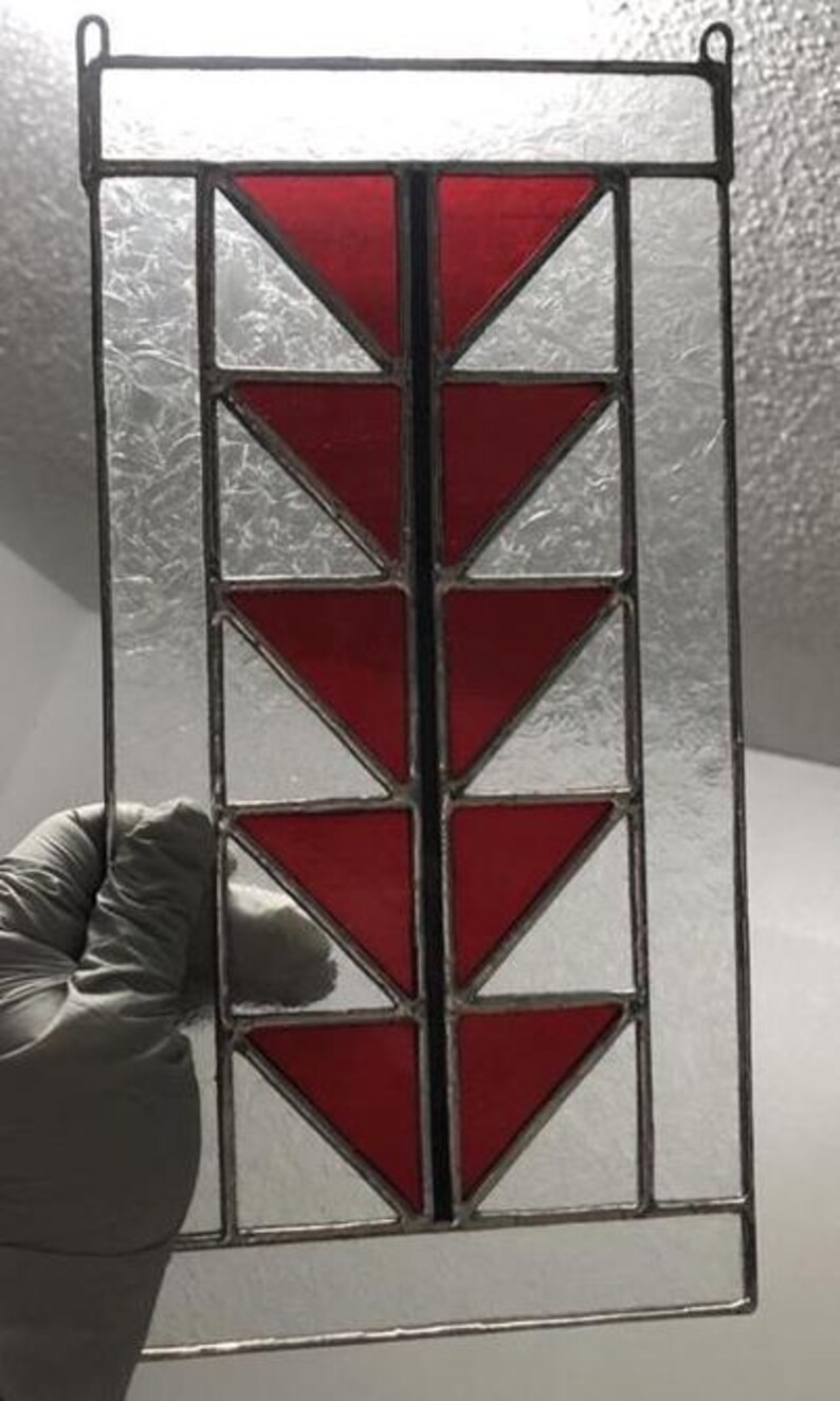 Sturgeon Back Design - Stained Glass - Etsy