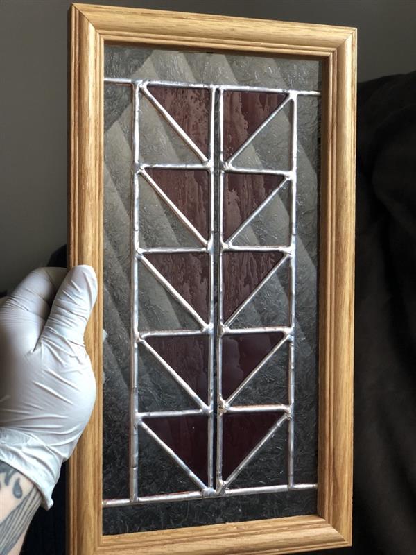 Sturgeon Back Design - Stained Glass - Etsy