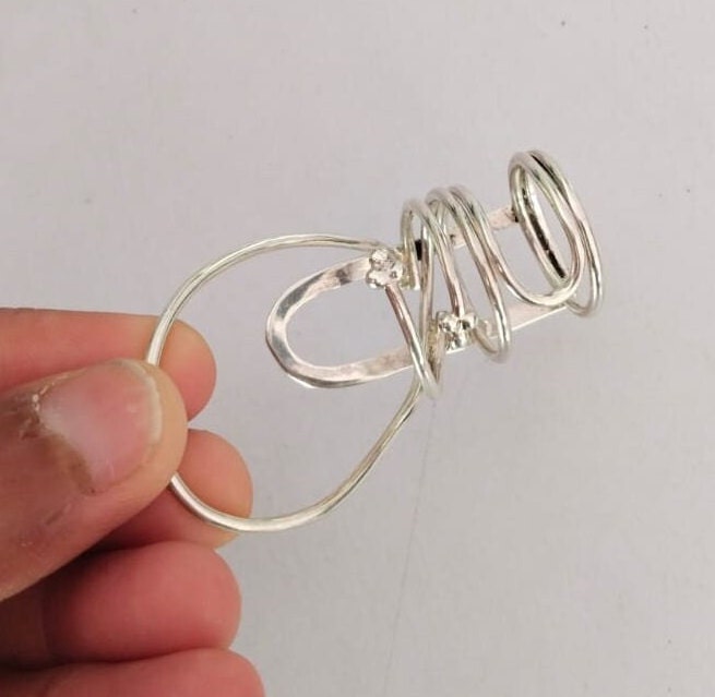 Arthritis Ring, MCP Splint Knuckle Ring, Brass Ring for Women, Simple ...