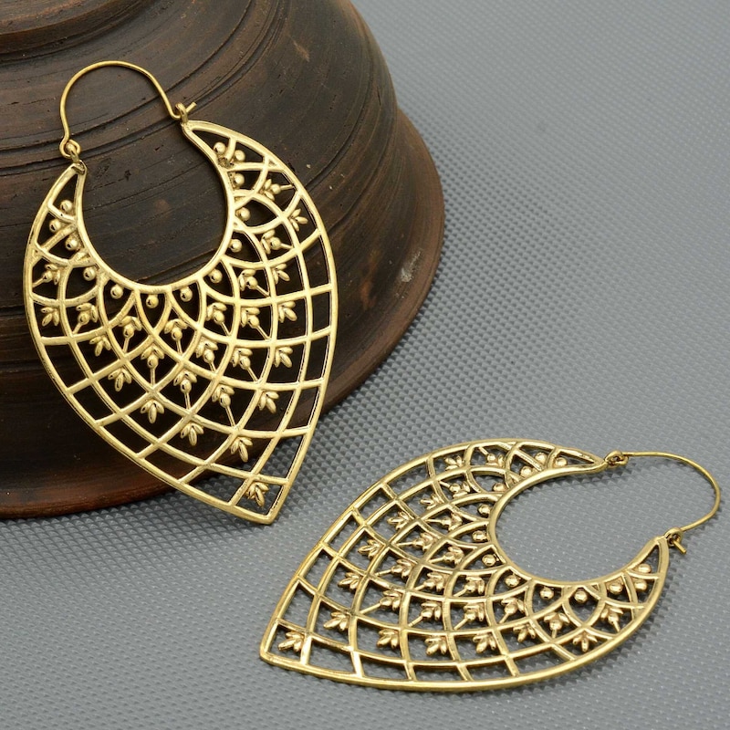 Geometric Earrings - Etsy