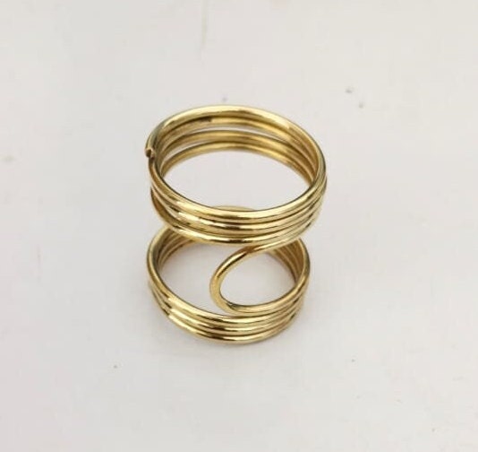Brass Splint Ring Adjustable for PIP or DIP Joint, Swan Neck Splint ...