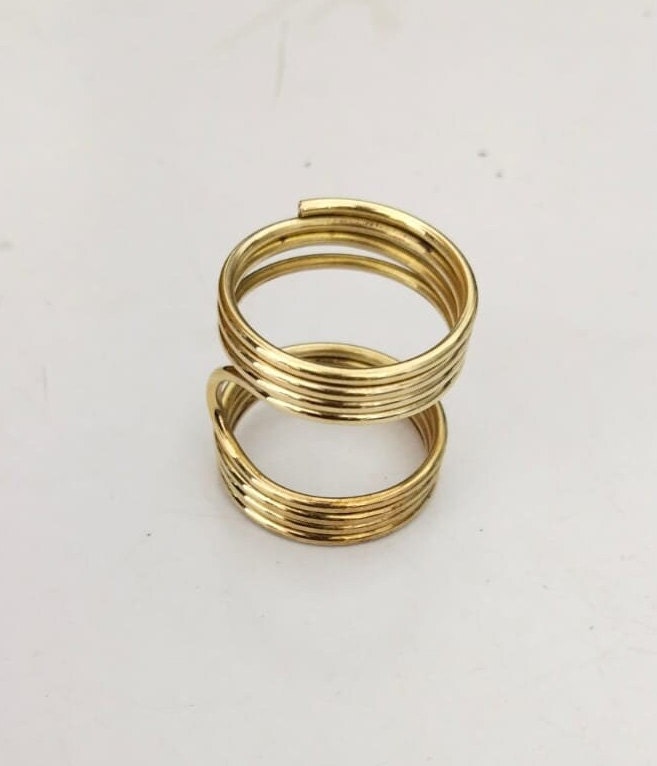 Brass Splint Ring Adjustable for PIP or DIP Joint, Swan Neck Splint ...
