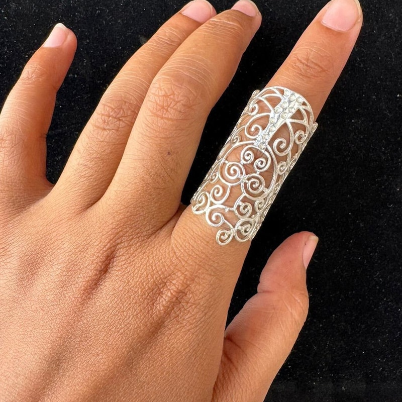 Long Finger Rings - Etsy