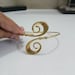 Upper Arm Cuff Arm Band Spiral Handmade Made of Brass, Jewelry - Etsy UK