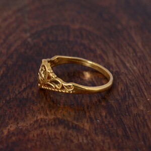 Heart Ring, Inner Heart Ring, Love Ring, Gift for Mom, Boho Ring ...