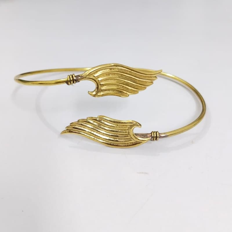 Gold Arm Cuff - Etsy