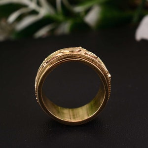 Seagull Bird Ring, Flying Birds Ring, Brass Ring, Freedom Ring for Bird ...
