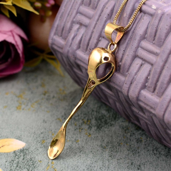Spoon Charm Necklace - Etsy