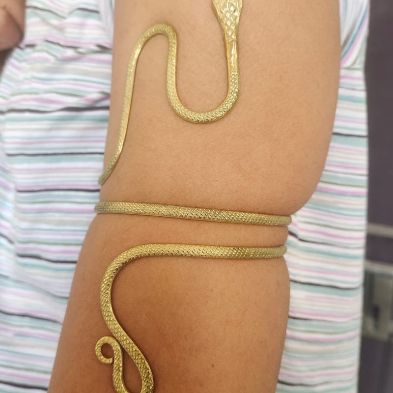 Snake Arm Cuff - Etsy