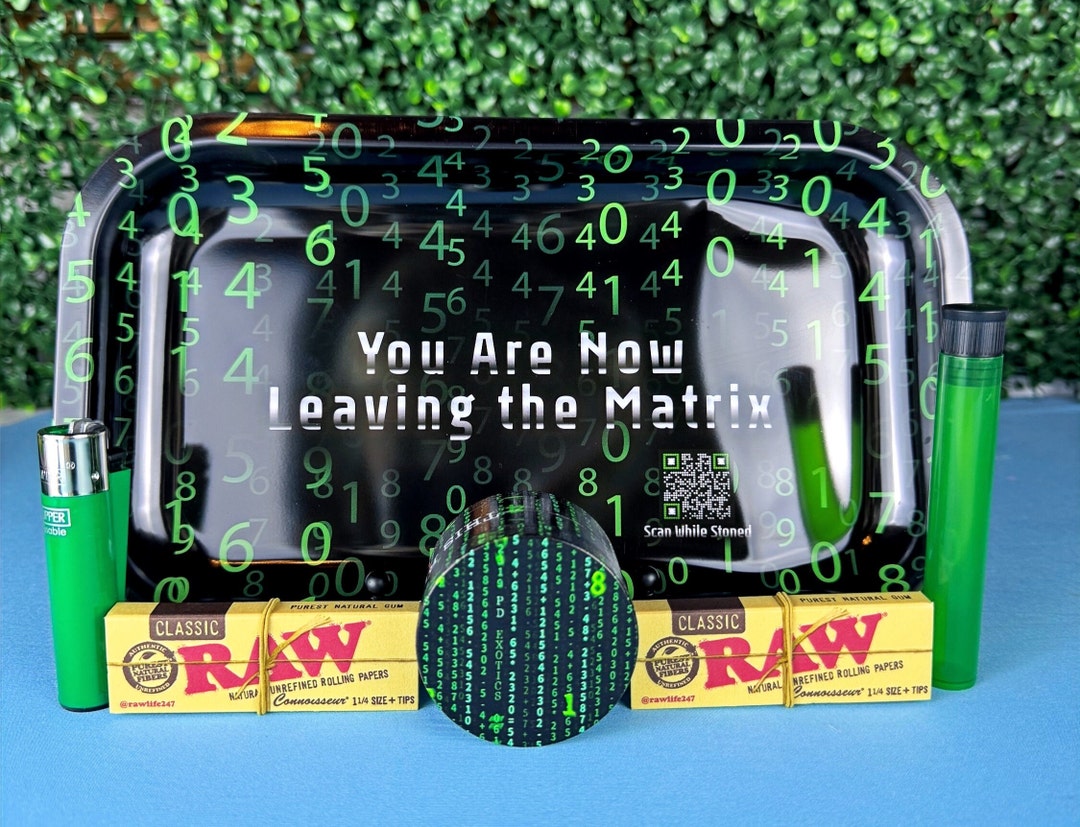 The Matrix Rolling Tray/matrix Grinder/tray/grinder/raw Papers/code ...