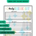 Editable Daily Checklist for Kids and Toddlers Interactive | Before and ...