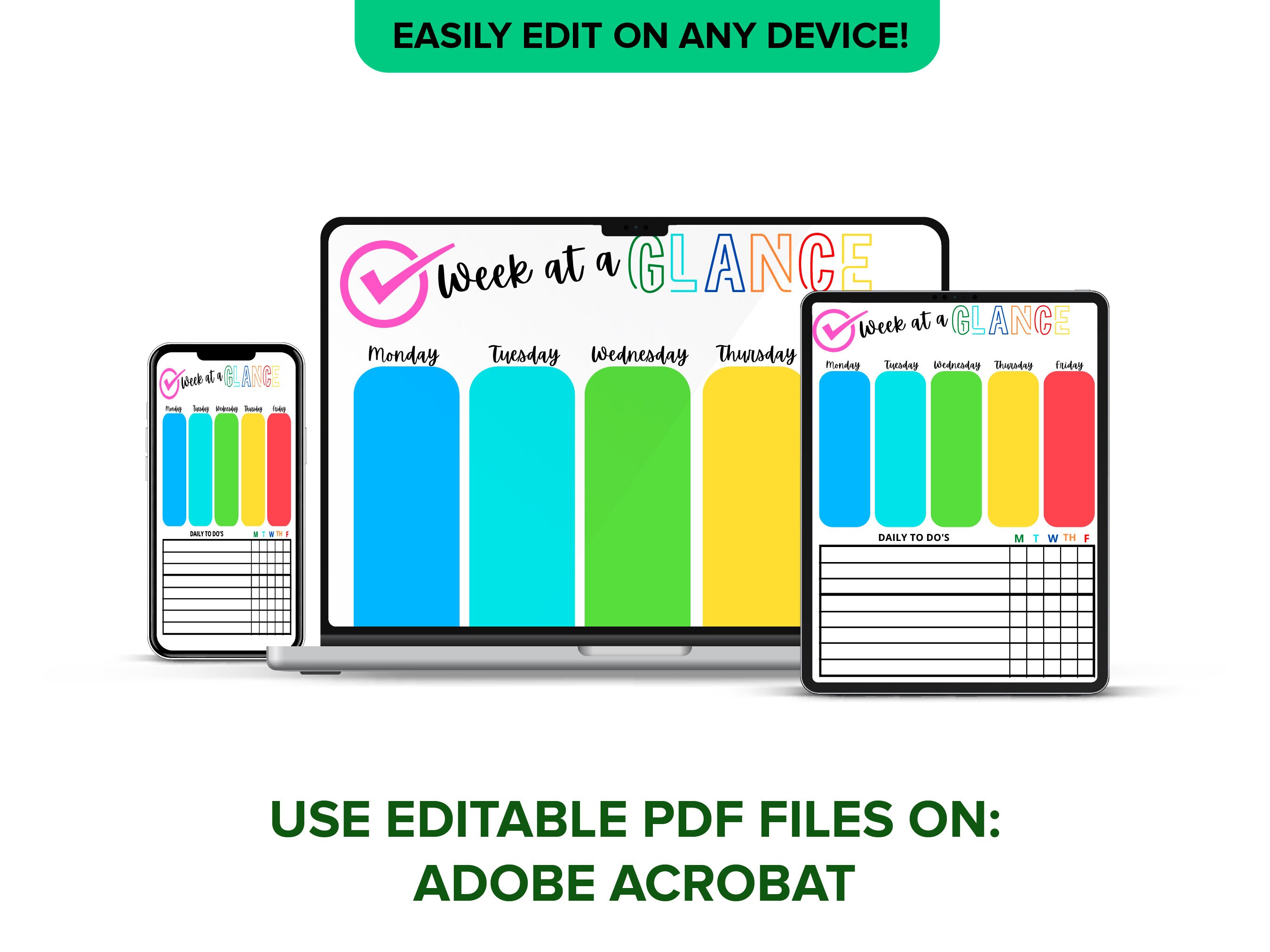 Daily Checklist for Kids and Toddlers Interactive Editable Before and ...