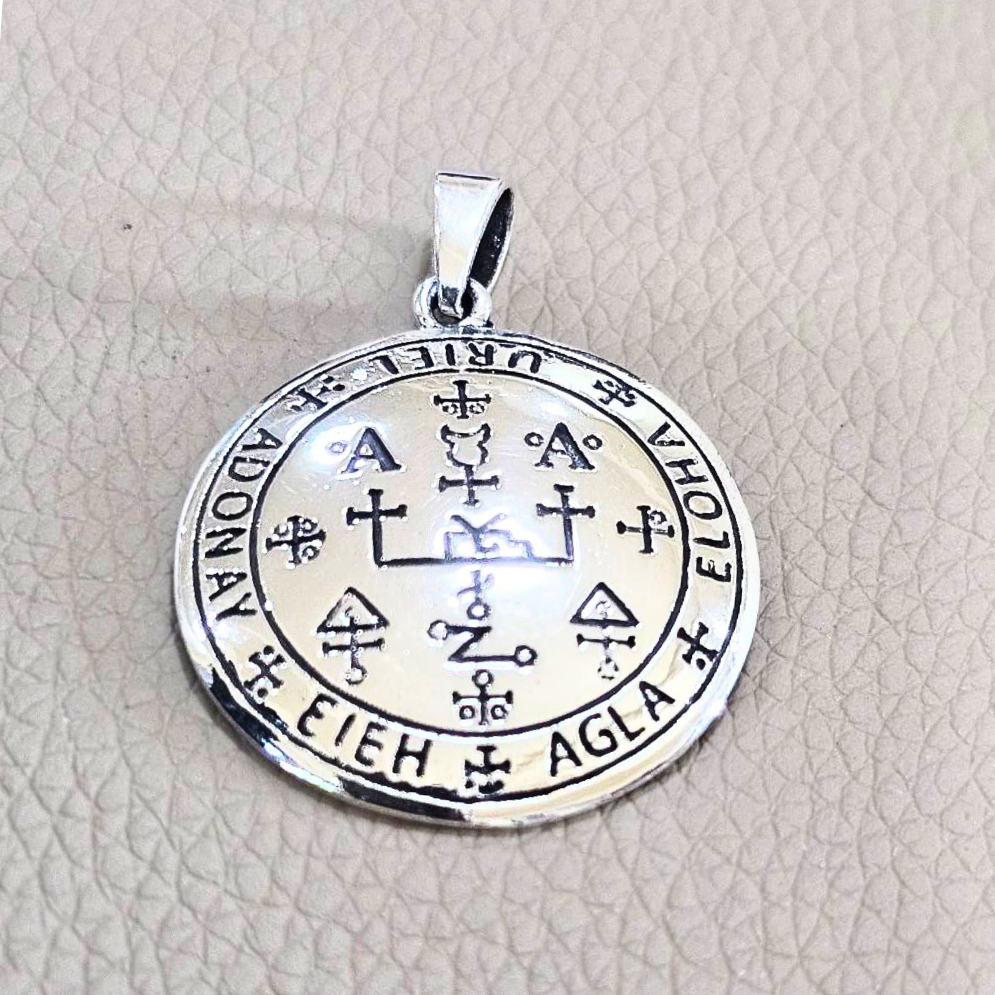 Sigil of Uriel Archangel Seal of King Solomon Amulet Pendant ...