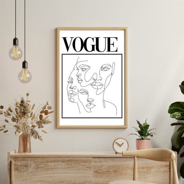 Vogue Poster - Etsy