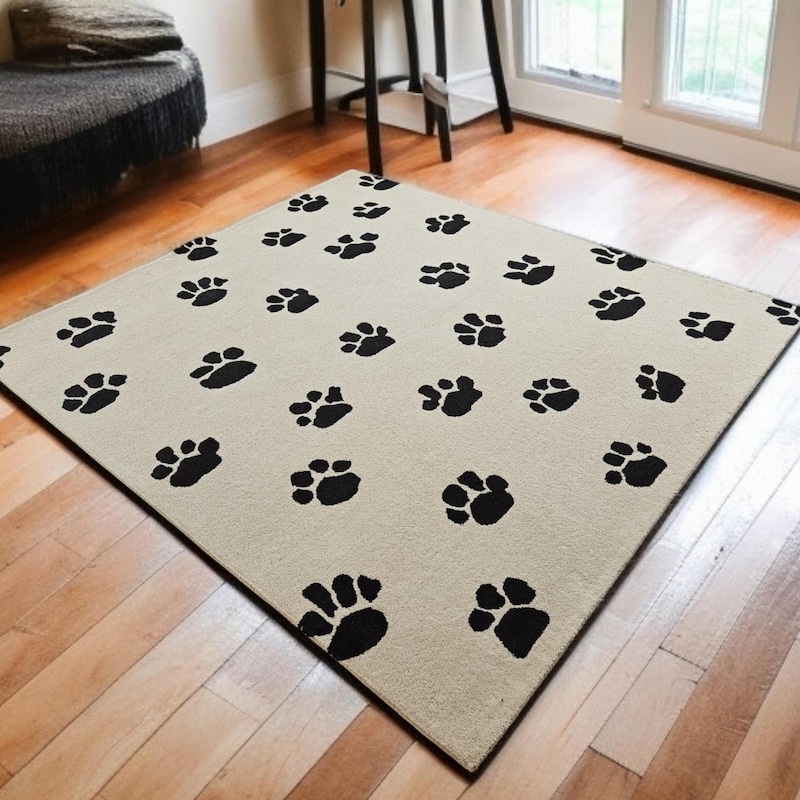 Paw Rug - Etsy