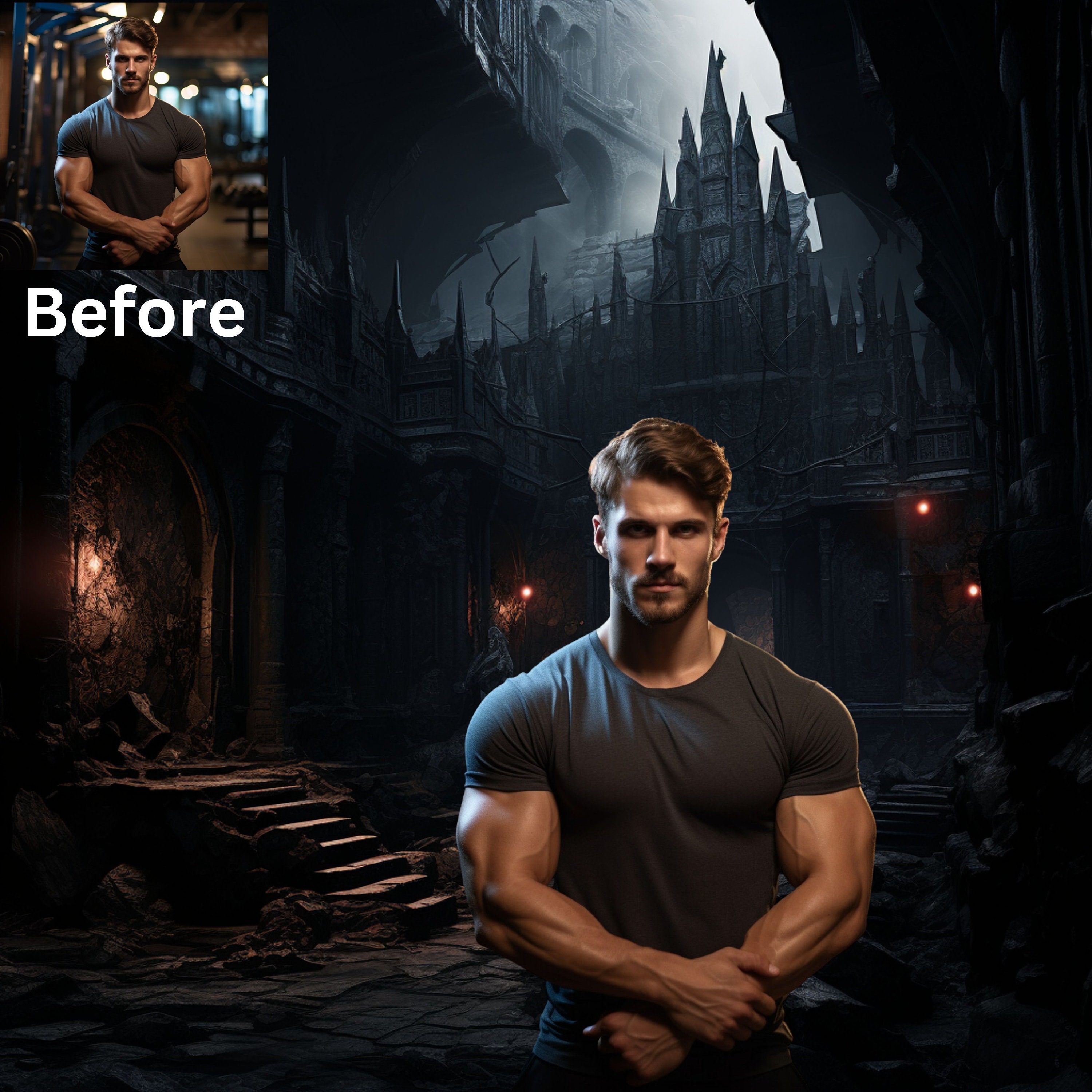 Black Dungeon AI Stunning Digital Backdrops for Captivating Imagery! - Etsy