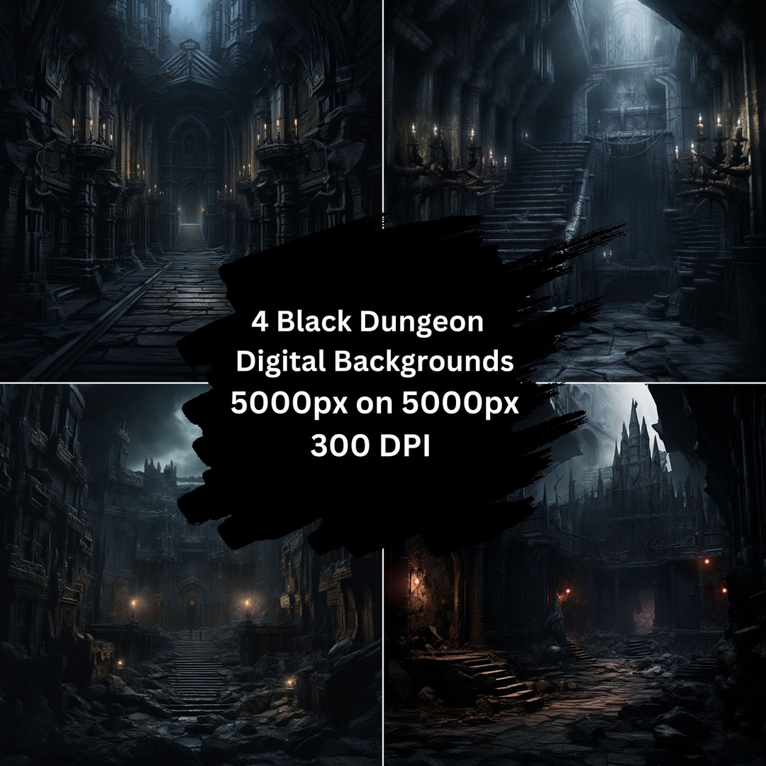 Black Dungeon AI Stunning Digital Backdrops for Captivating Imagery! - Etsy
