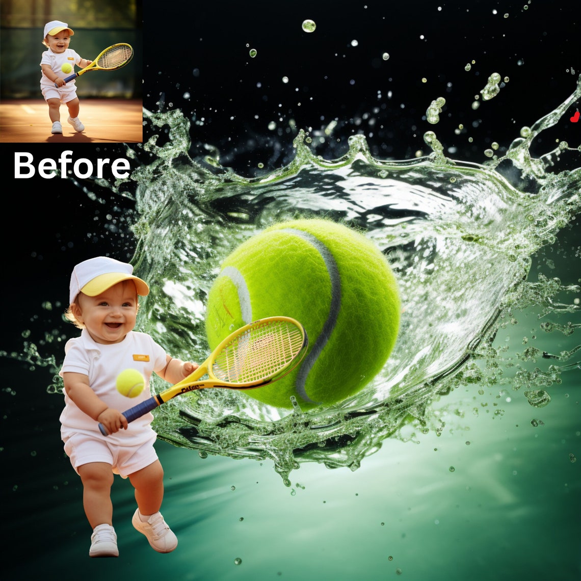 Tennis Backdrop AI Stunning Digital Backdrops for Captivating Imagery ...