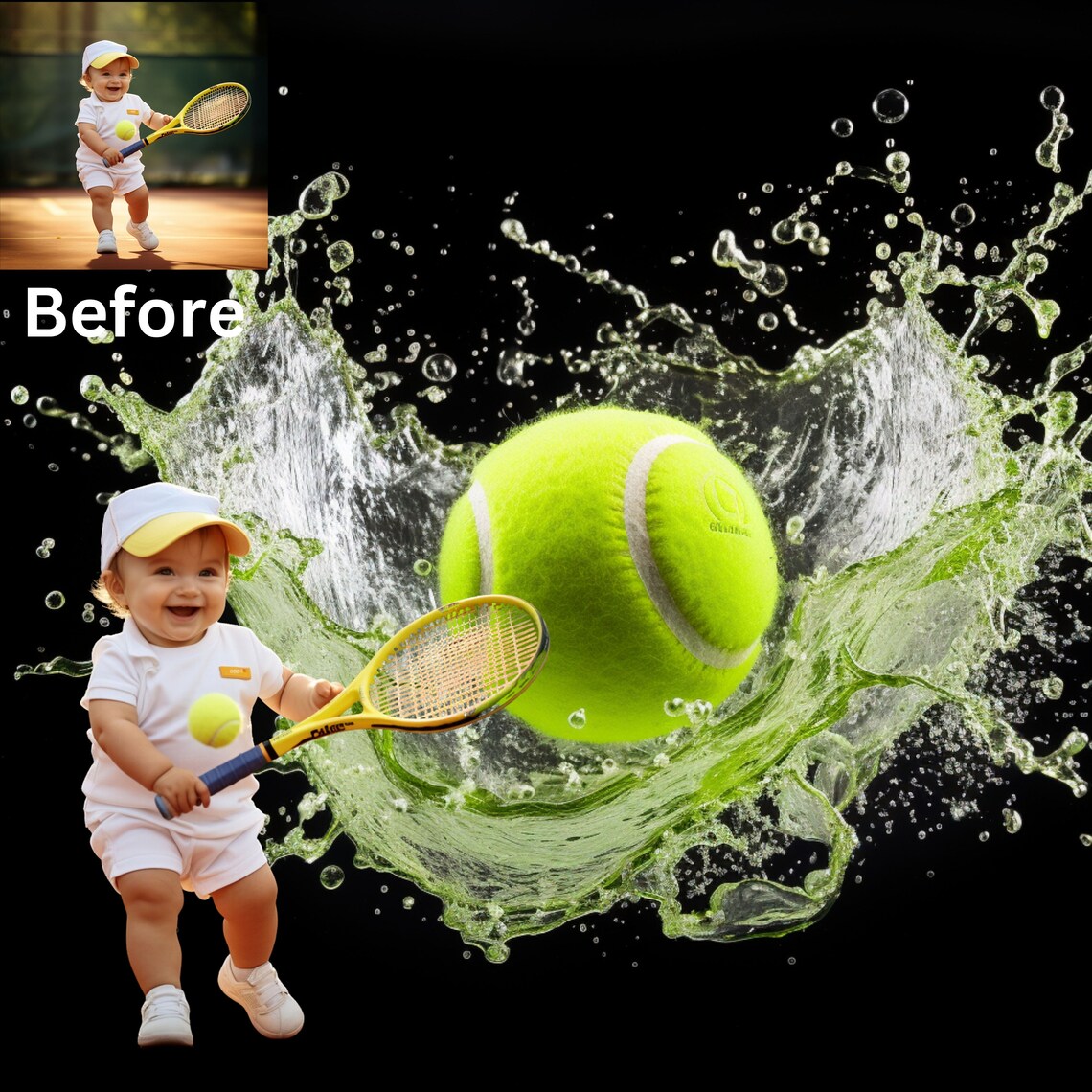 Tennis Backdrop AI Stunning Digital Backdrops for Captivating Imagery ...