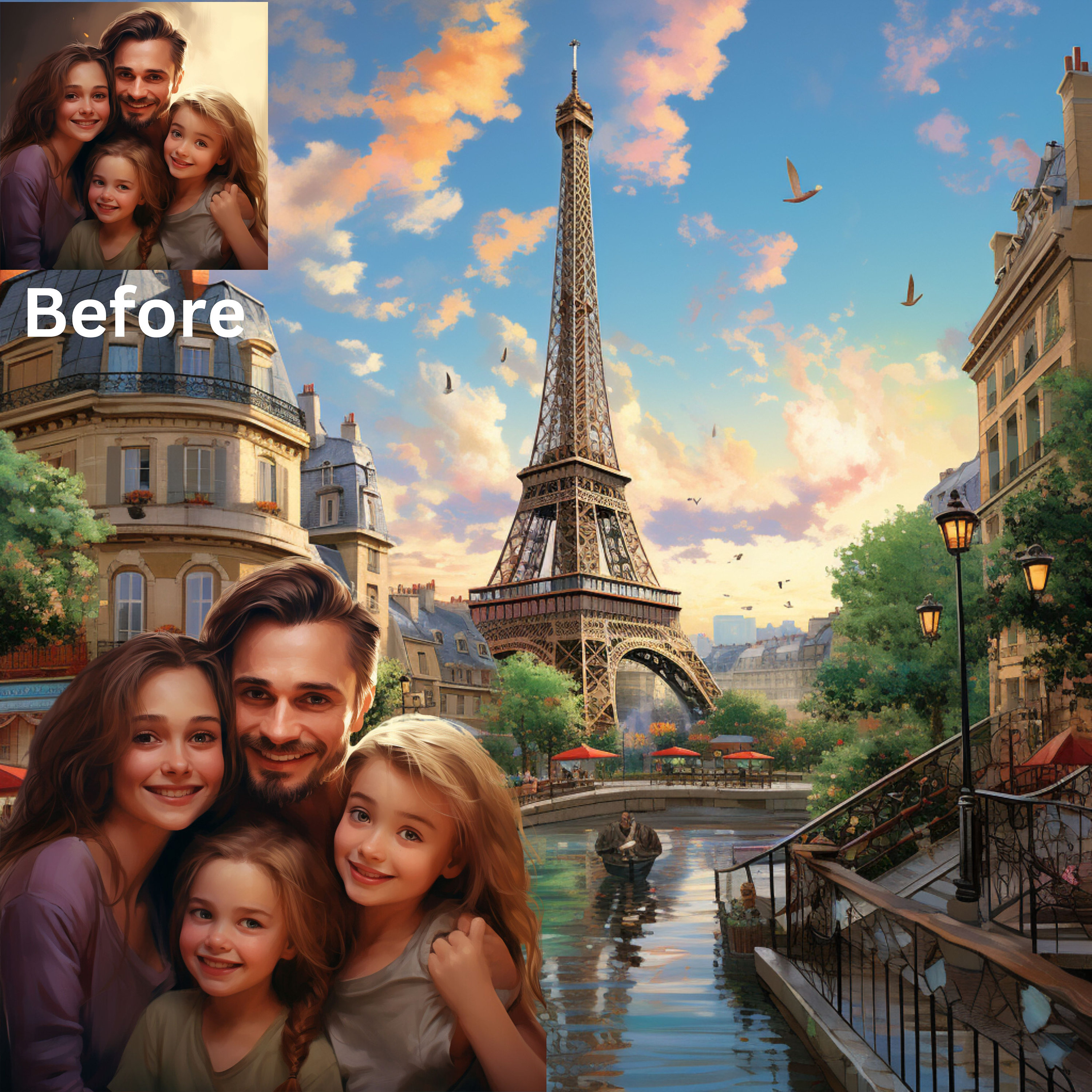 Paris Backdrop AI Stunning Digital Backdrops for Captivating Imagery ...