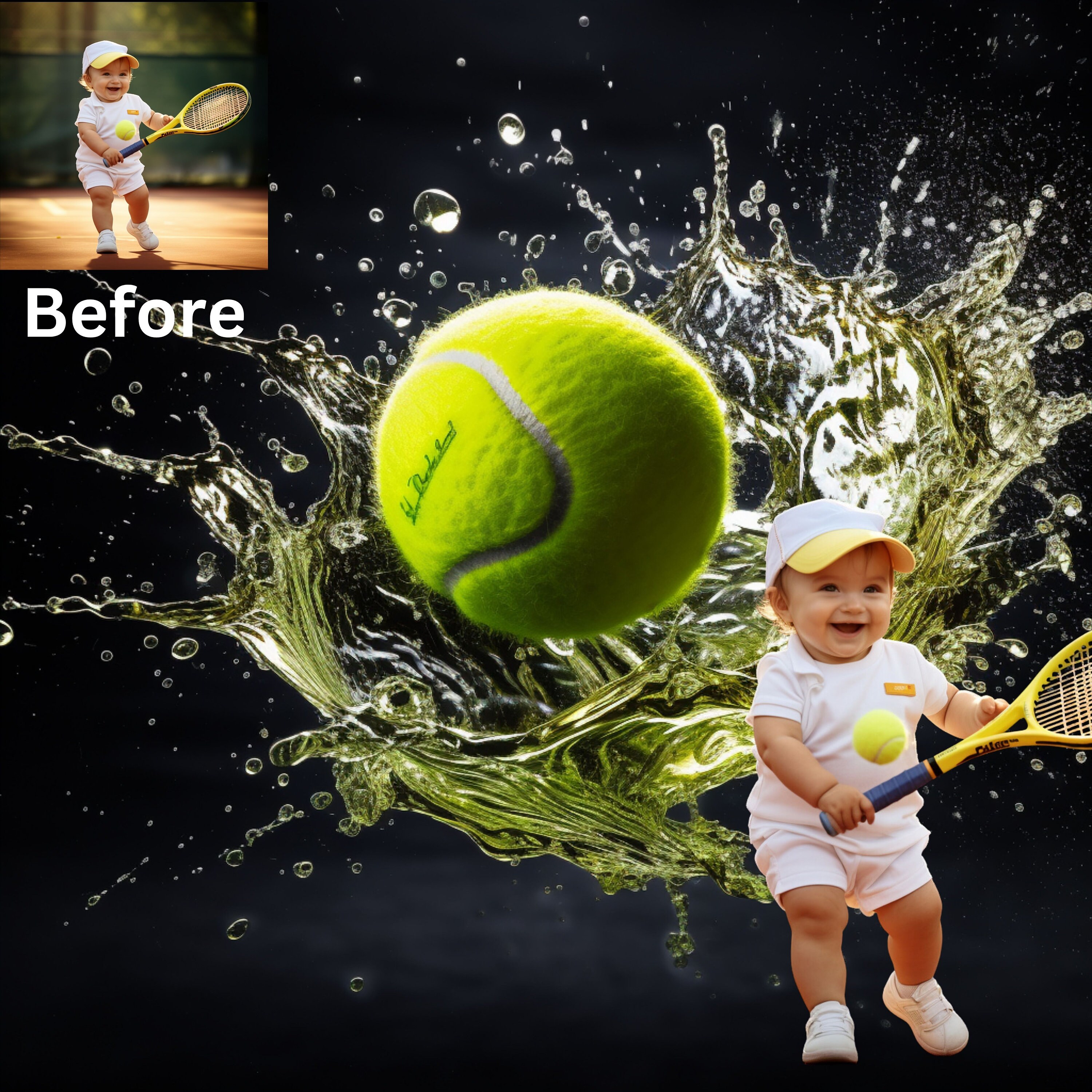 Tennis Backdrop AI Stunning Digital Backdrops for Captivating Imagery ...