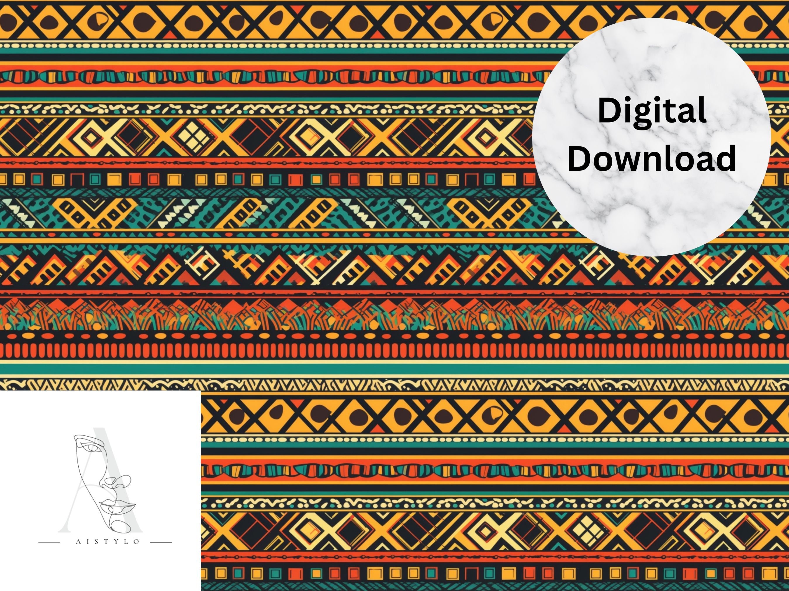 African Culture Seamless Patterns - Etsy