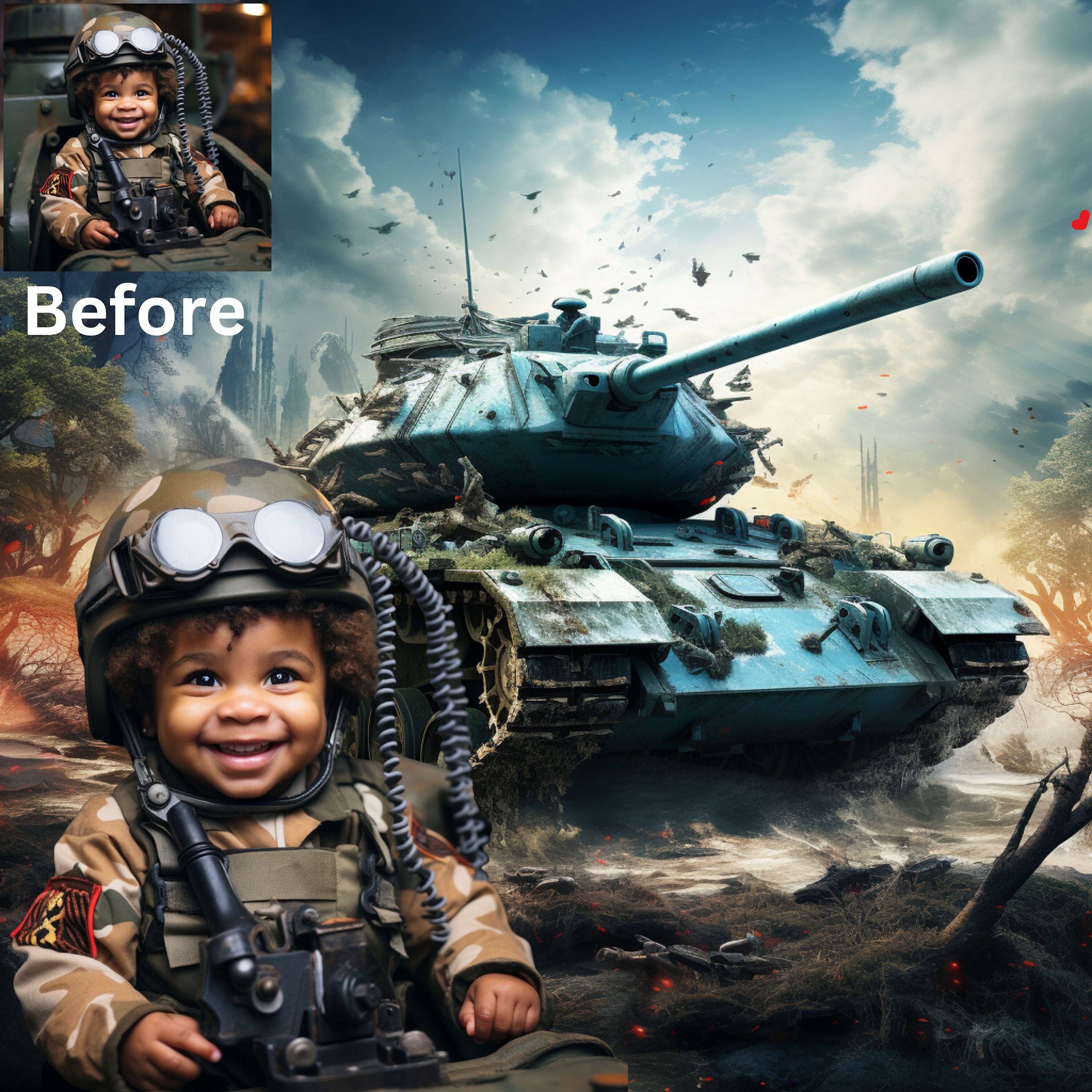 Tank AI Stunning Digital Backdrops for Captivating Imagery! - Etsy