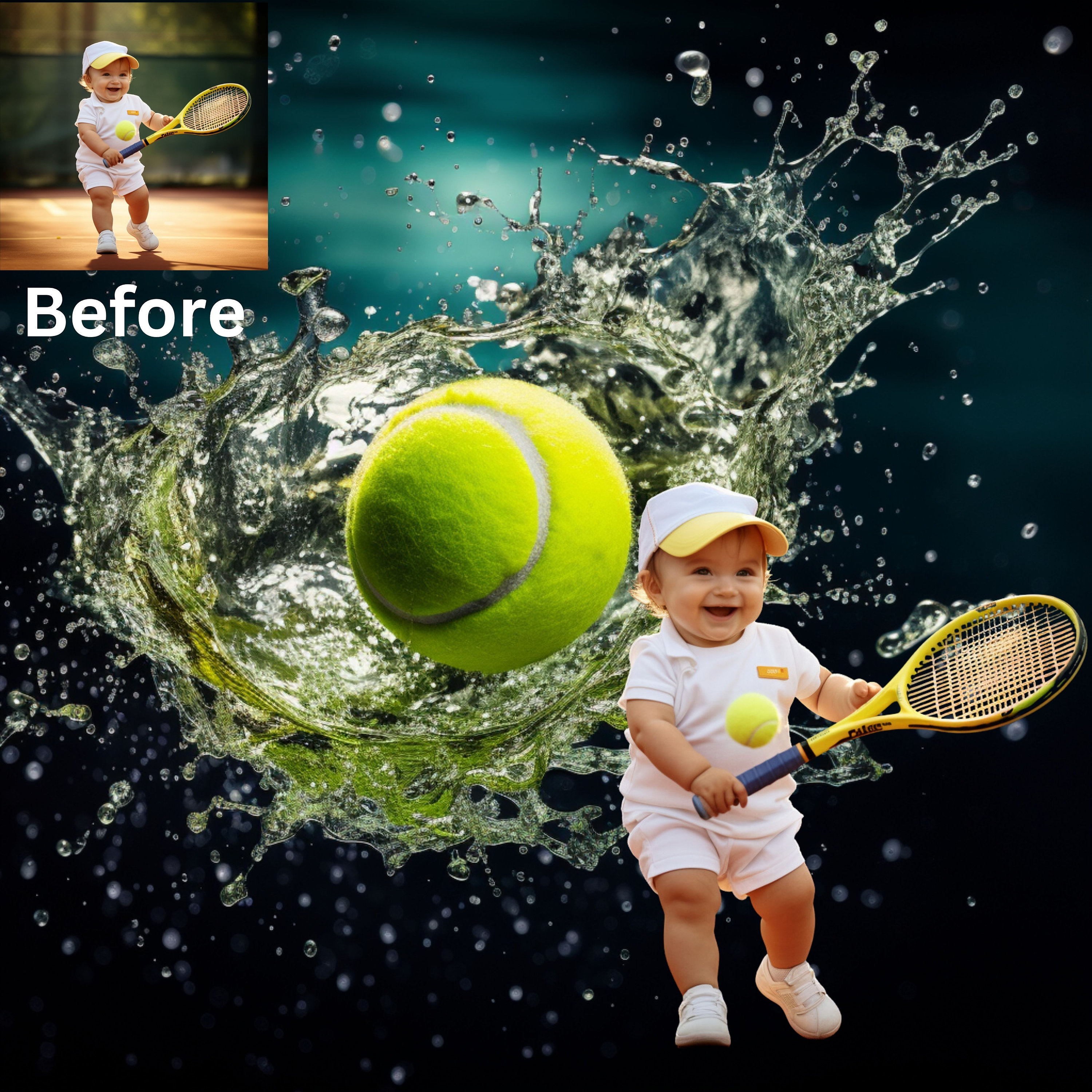 Tennis Backdrop AI Stunning Digital Backdrops for Captivating Imagery ...