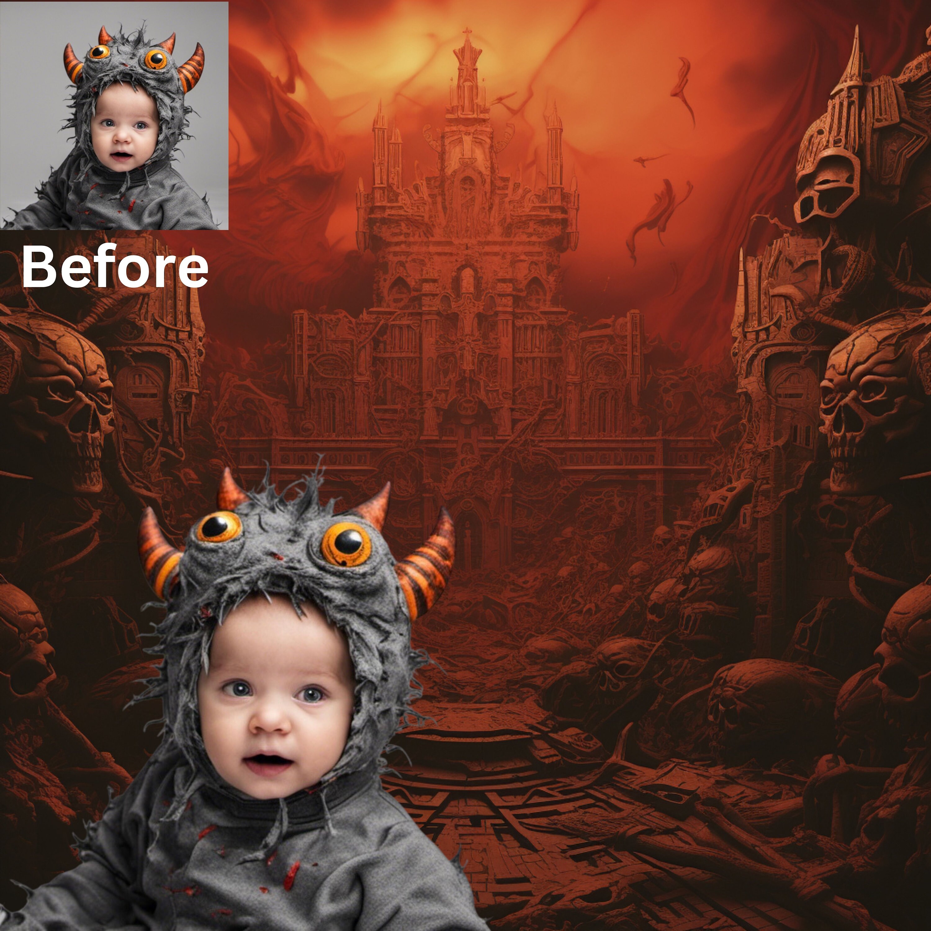 Doom AI Stunning Digital Backdrops for Captivating Imagery! - Etsy