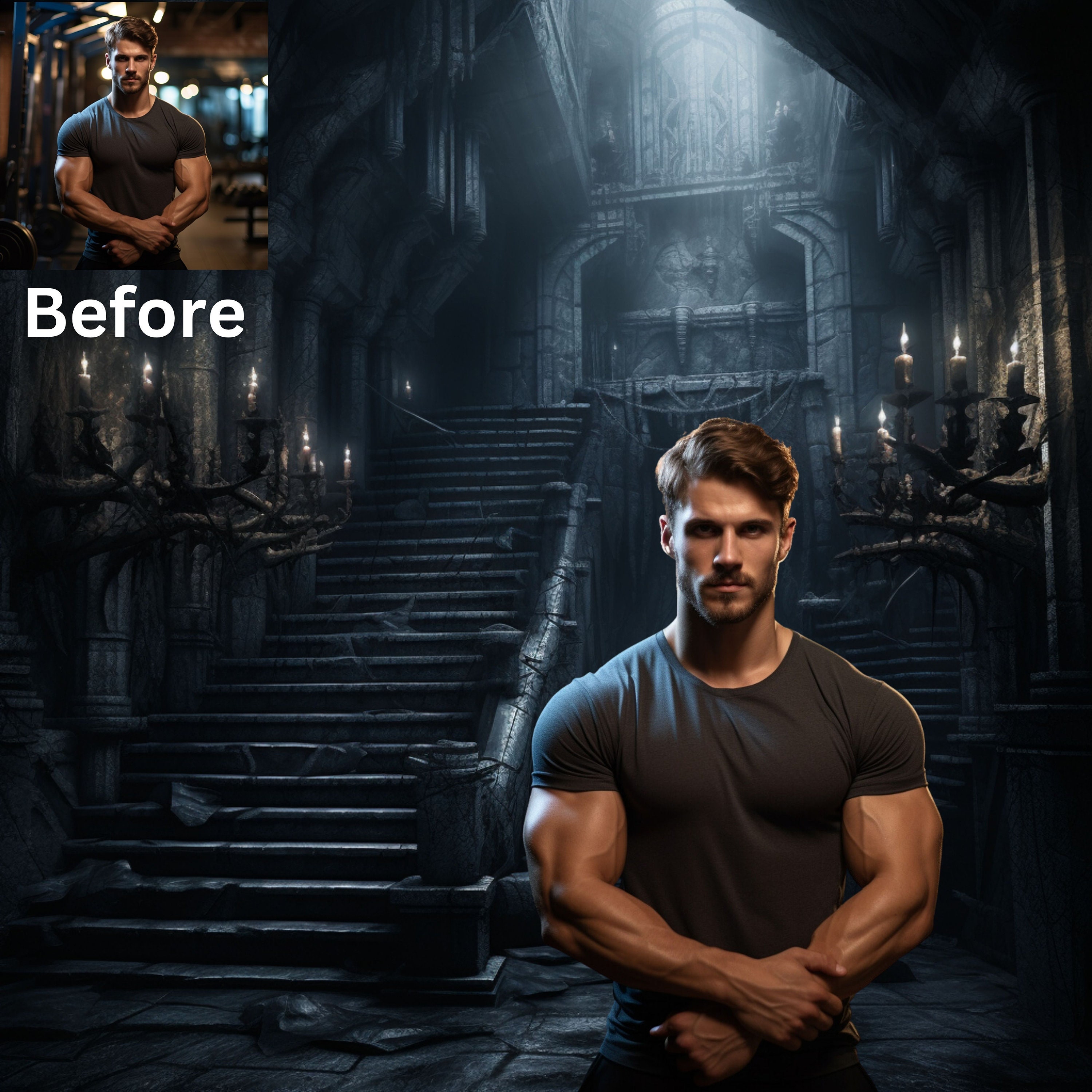 Black Dungeon AI Stunning Digital Backdrops for Captivating Imagery! - Etsy