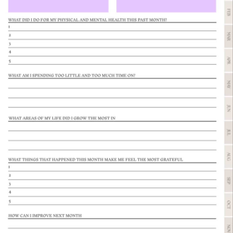 2024 EVENT AND MENTAL Health Awareness Planner - Etsy