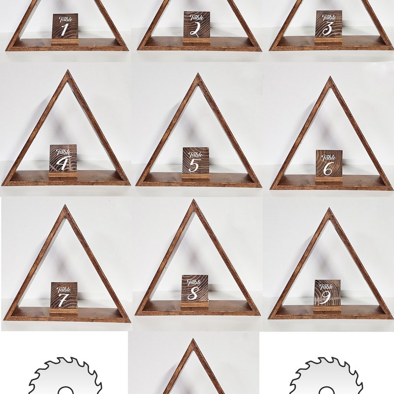 Triangle Table - Etsy