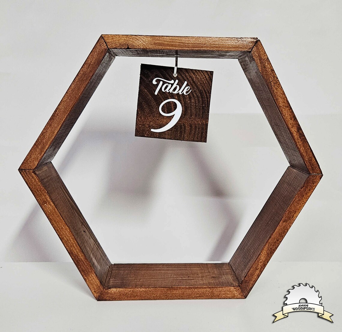 Set of 10 Hexagon Centerpiece With Table Numbers Hexagon - Etsy
