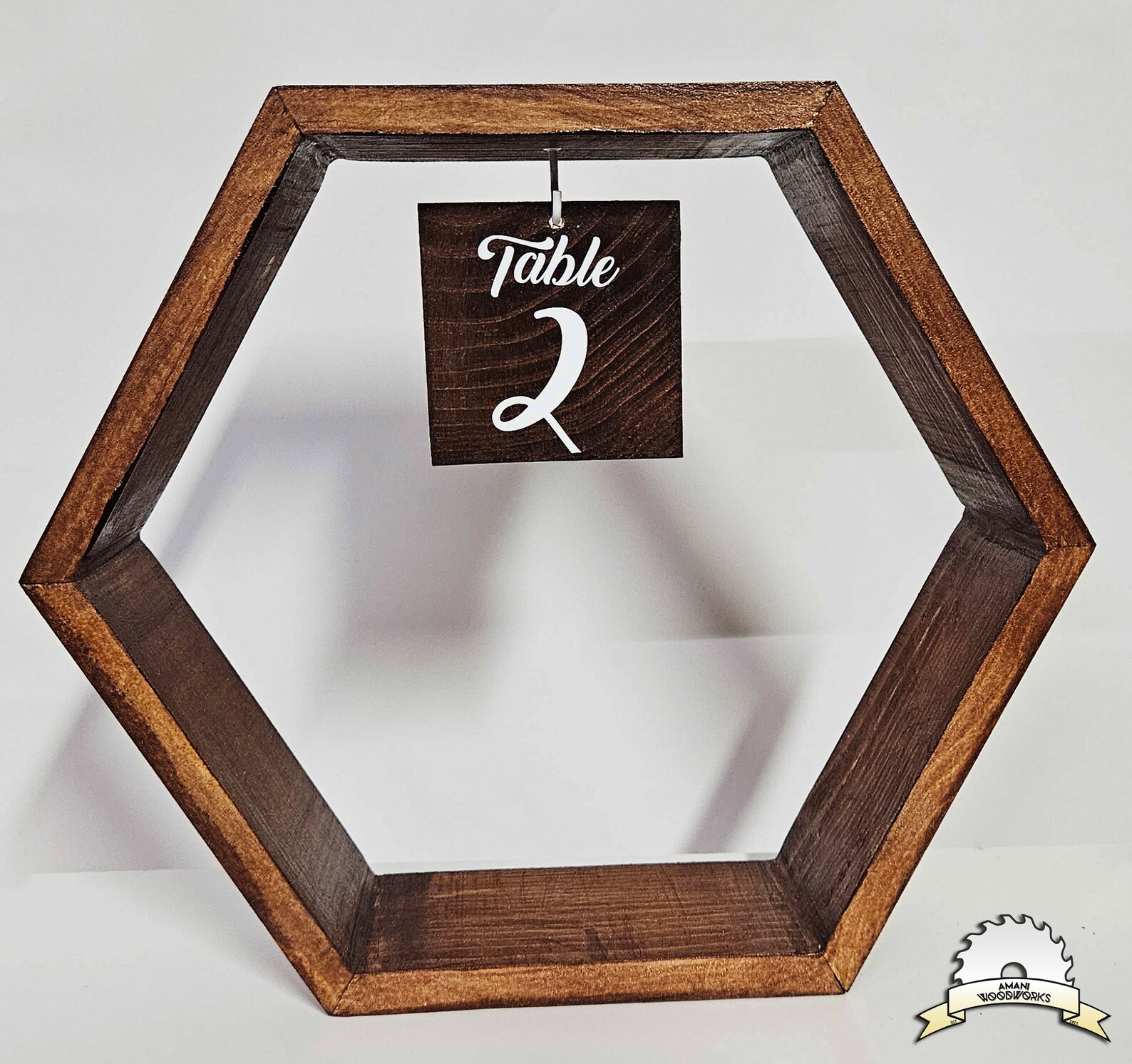 Set of 10 Hexagon Centerpiece With Table Numbers Hexagon - Etsy