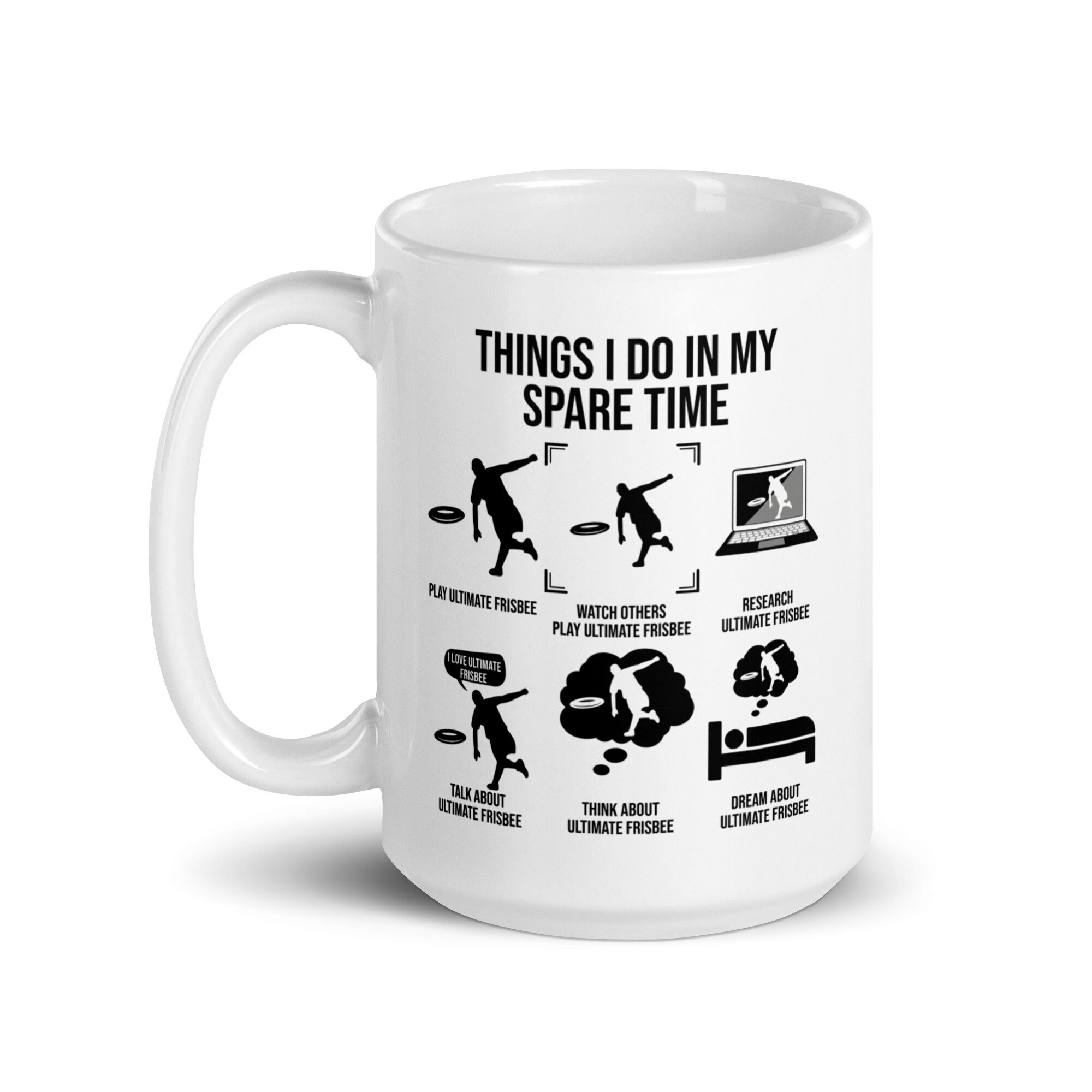 Funny Ultimate Frisbee Coffee Mug | Frisbee Player Gift - Etsy