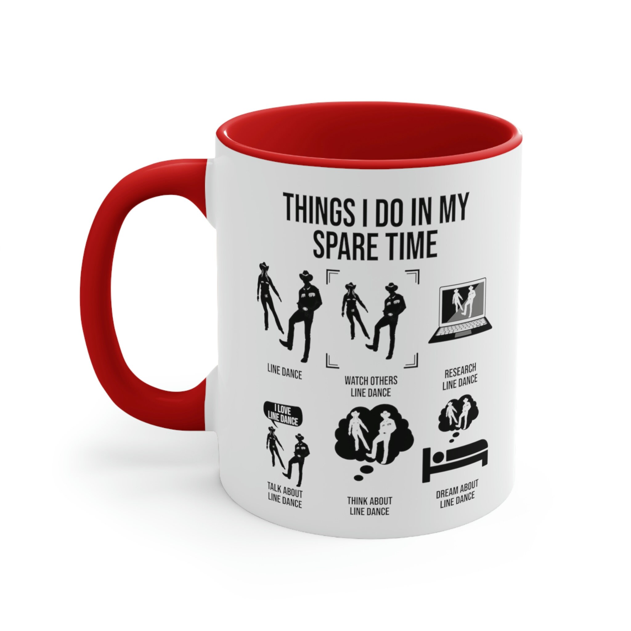 Line Dance Mug Things I Do Line Dancing Gift Western Tea - Etsy