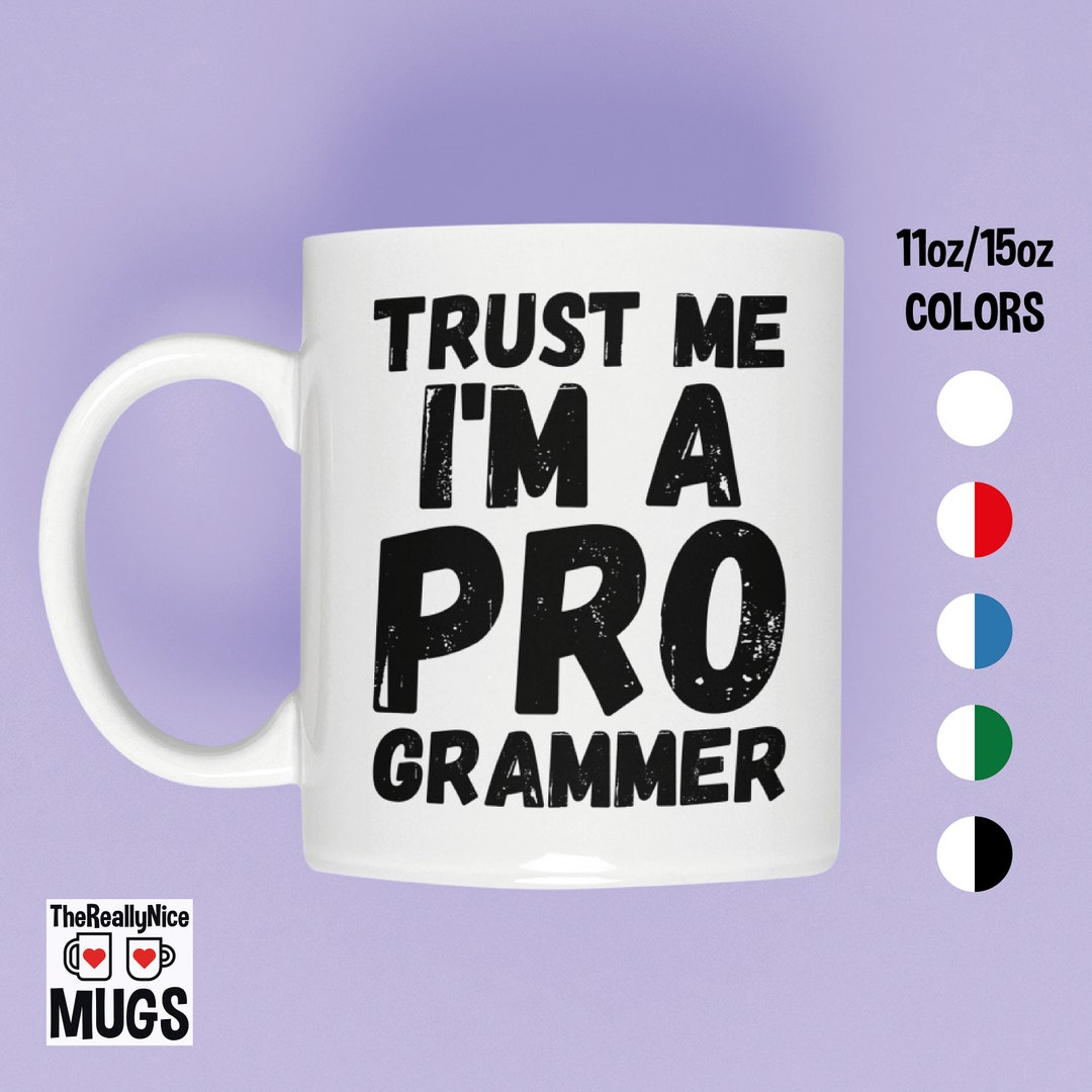 Programmer Mug I'm A Pro, Coding Tea Cup Funny Developer Coffee Mug for ...